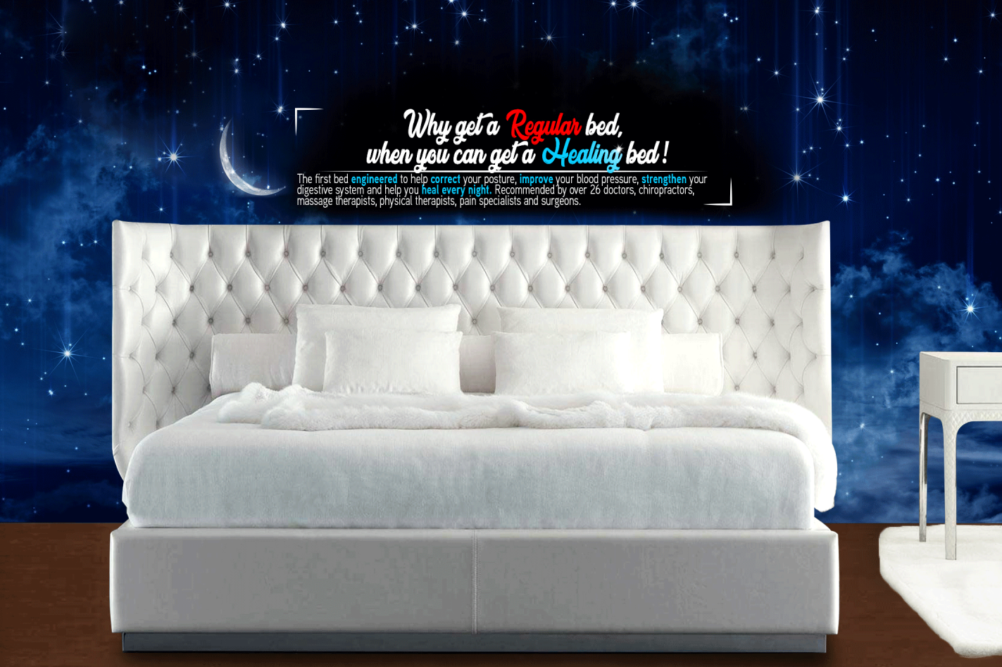 Official Site of Healing Bed™ - World's First Bed Scientifically ...